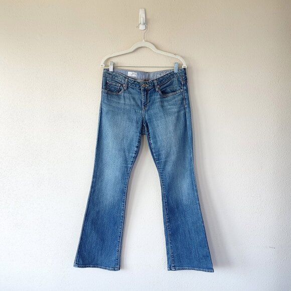GAP | Jeans | Gap 969 Dark Wash Low Rise Bootcut Flare Jeans Women Size 29 8 | Poshmark